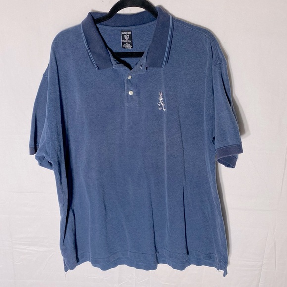 Warner Bros. | Shirts | Vintage Warner Bros Studio Store Blue ...